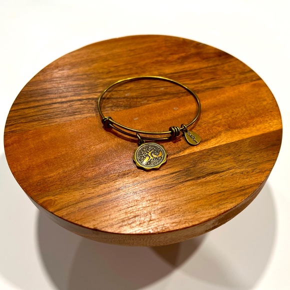 Alex and Ani | Jewelry | Alex And Ani Tree Of Life Bangle Bracelet ...
